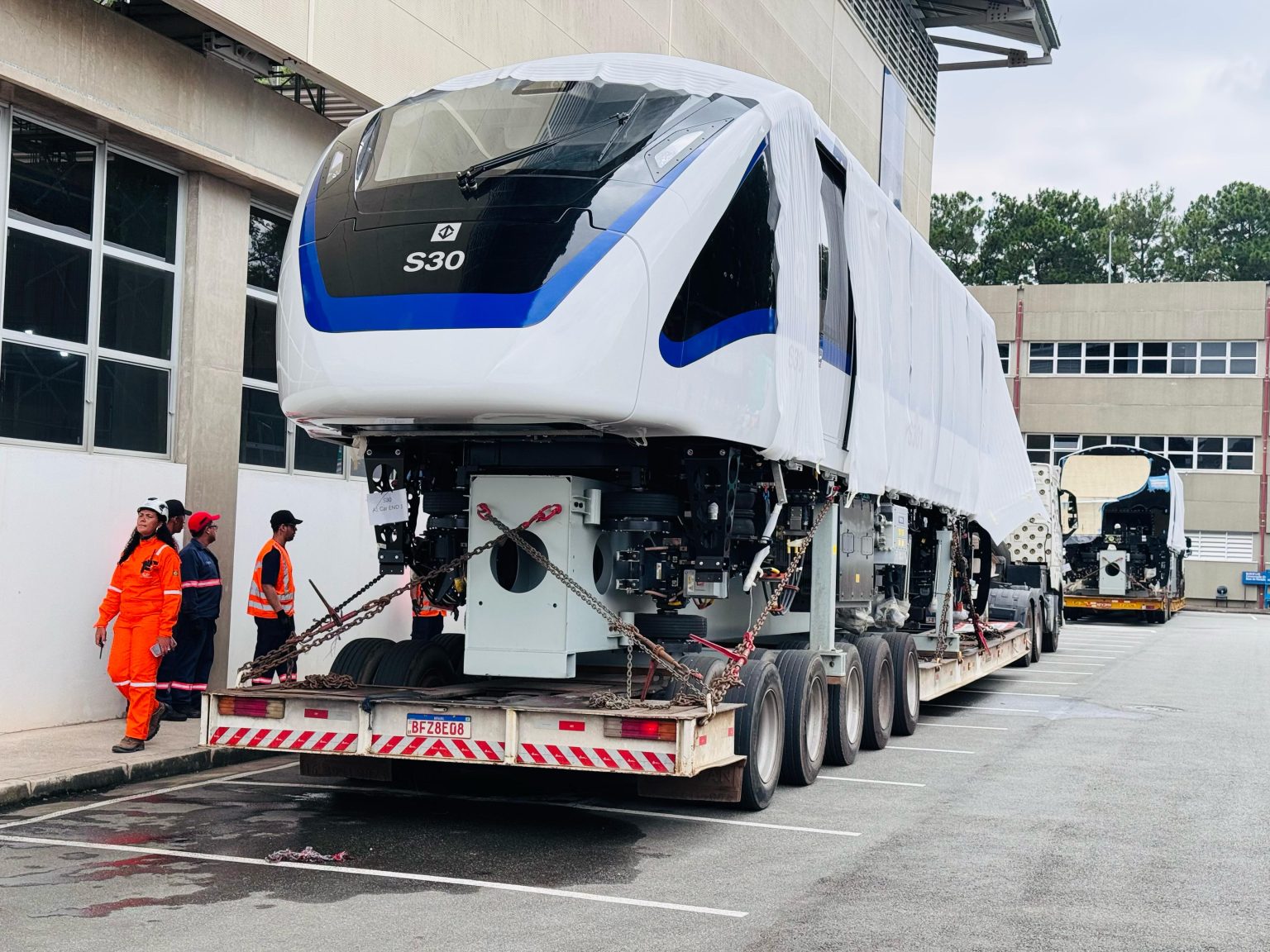 Novos trens para a Linha 15-Prata – Metrô